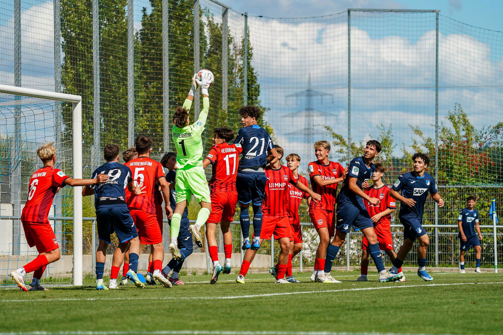 U17 unterliegt Heidenheim » TSG Hoffenheim